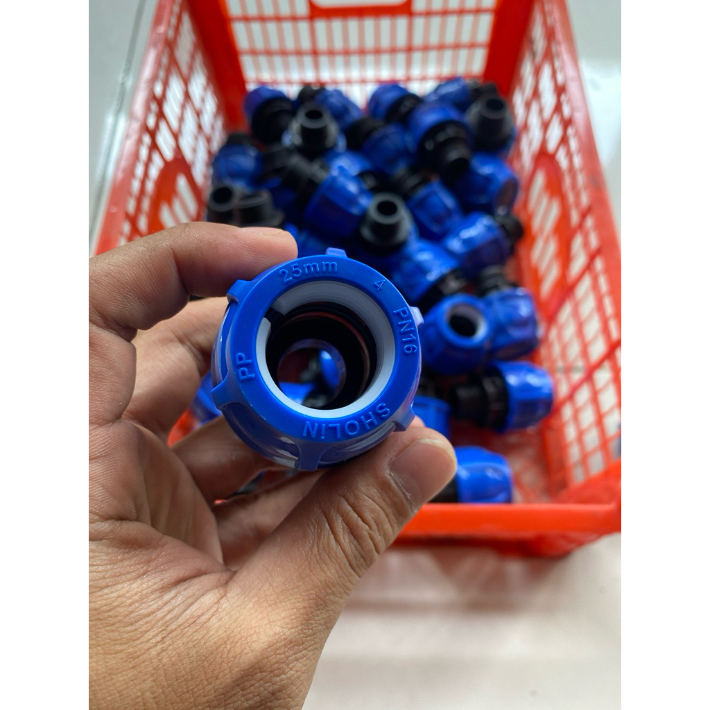 HDPE PIPE OUTER THREAD SOCKET CONNECTION SIZE 3/ 4 INCH (25 mm ...