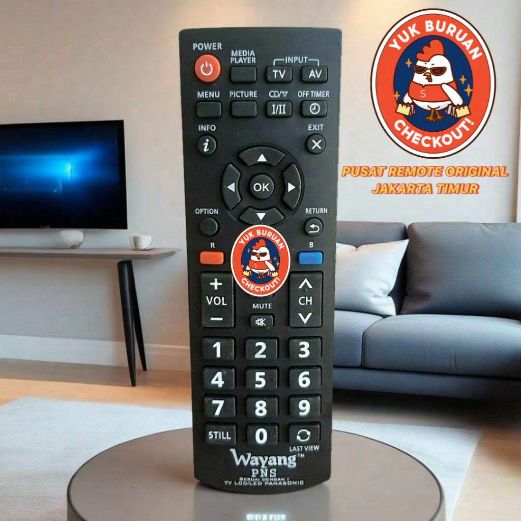 ORIGINAL PANASONIC LED LCD TV REMOTE | Shopee Philippines