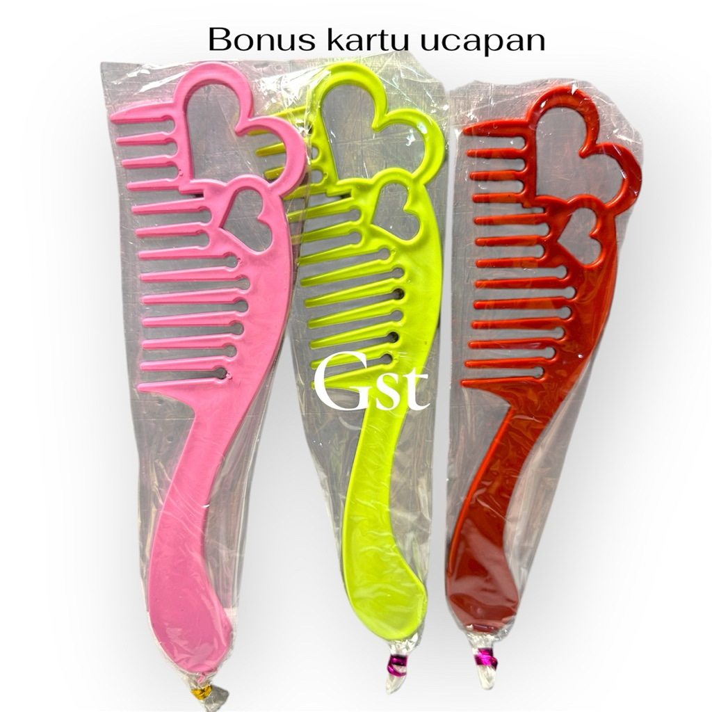 Love comb souvenirs, contents 100 pcs, already packed in plastic and ...