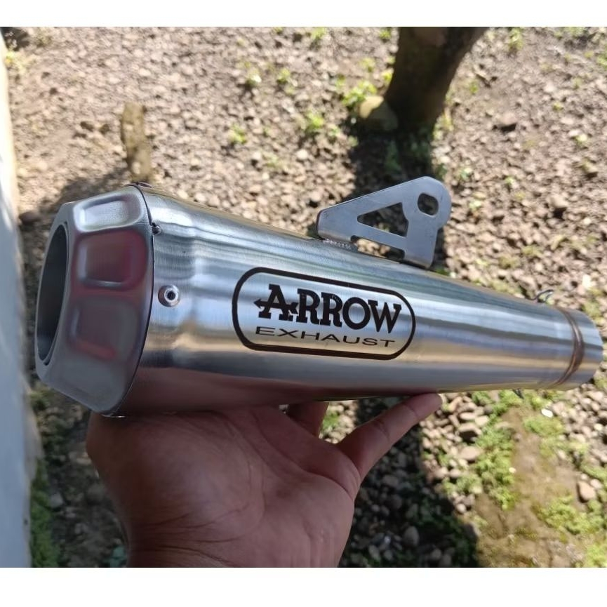 Arrow canister only Muffler exhaust type pipe Arrow canister | Shopee ...