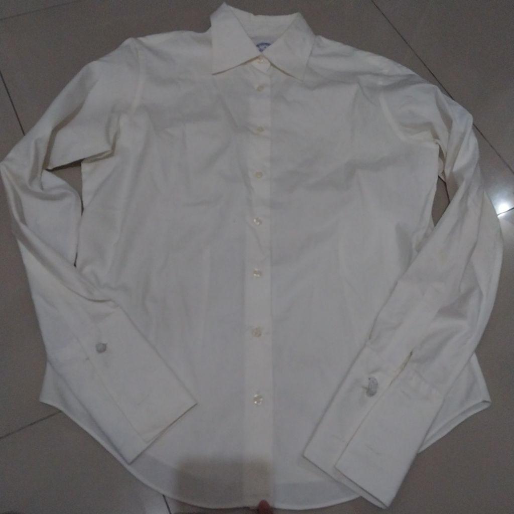 KEMEJA BROOKS BROTHERS semi-fit non-iron shirt work shirt | Shopee ...