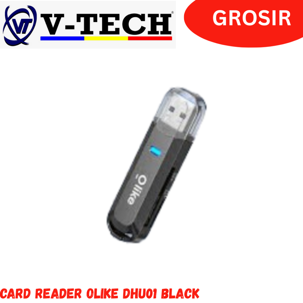 OLIKE DHU01 BLACK CARD READER | Shopee Philippines
