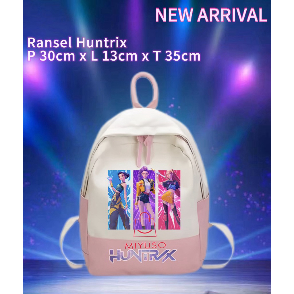 Huntrix Kpop Demon Hunters Bag Children's Backpack Children's Lesson ...