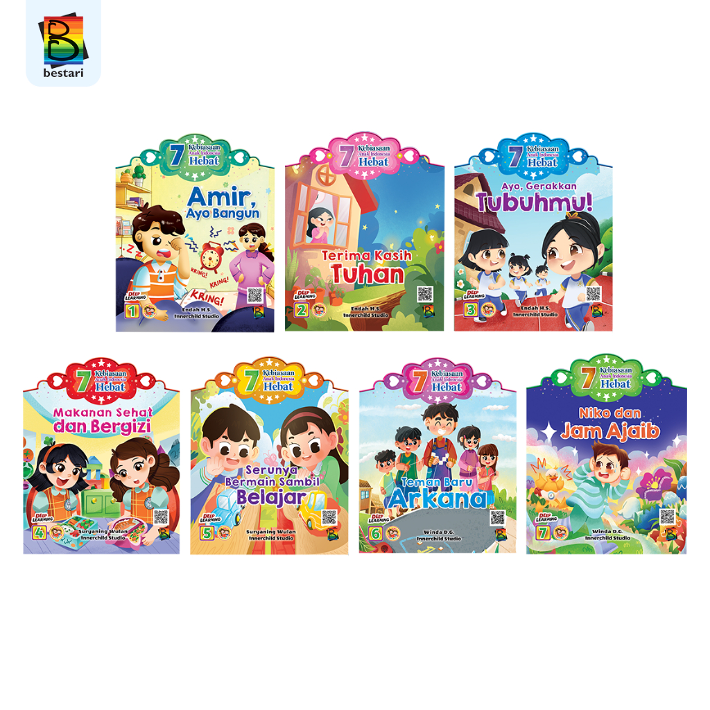Children's Story Book - Series 7 Great Indonesian Children's Habits ...