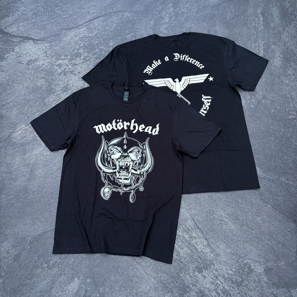 Official Motorhead Band T-Shirt - Make A Difference | Shopee Philippines