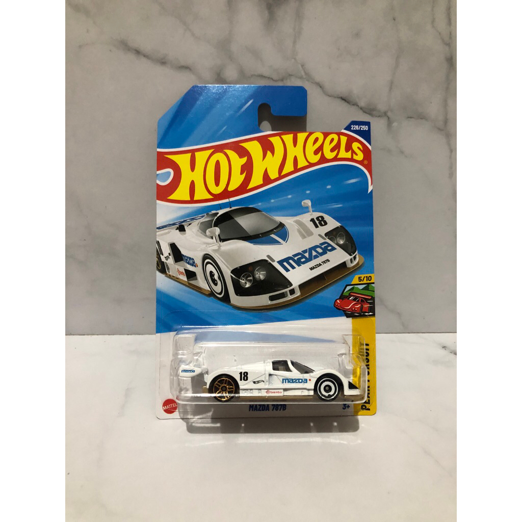 Mazda 787B white le mans hot wheels mattel | Shopee Philippines
