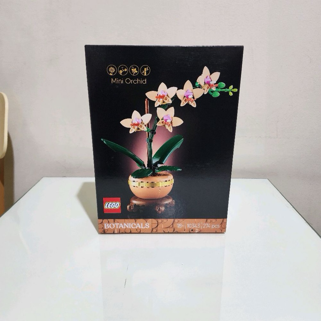 Lego Botanicals 10343 Mini Orchid | Shopee Philippines