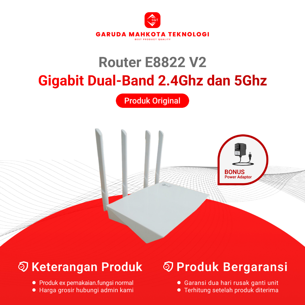 ZTE E8822 V2 & E8820 Gigabit Dual-Band Wireless WiFi Router Original ...