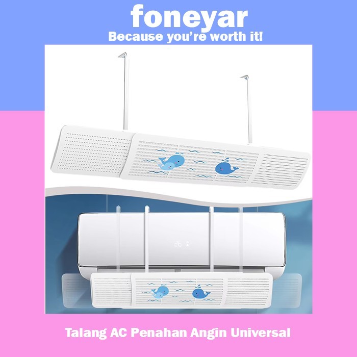 Universal Adjustable Air Conditioner Reflector Cover | Shopee Philippines