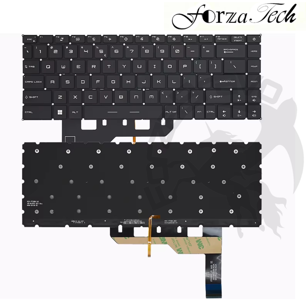 Laptop keyboard for MSI Raider GE66 GP66 10SF 10SFS 10SGS10SD 11UH 12UH ...