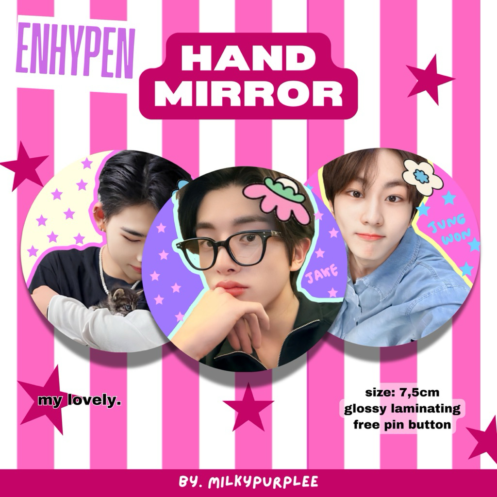 HAND MIRROR ENHYPEN : MY lovely | Shopee Philippines