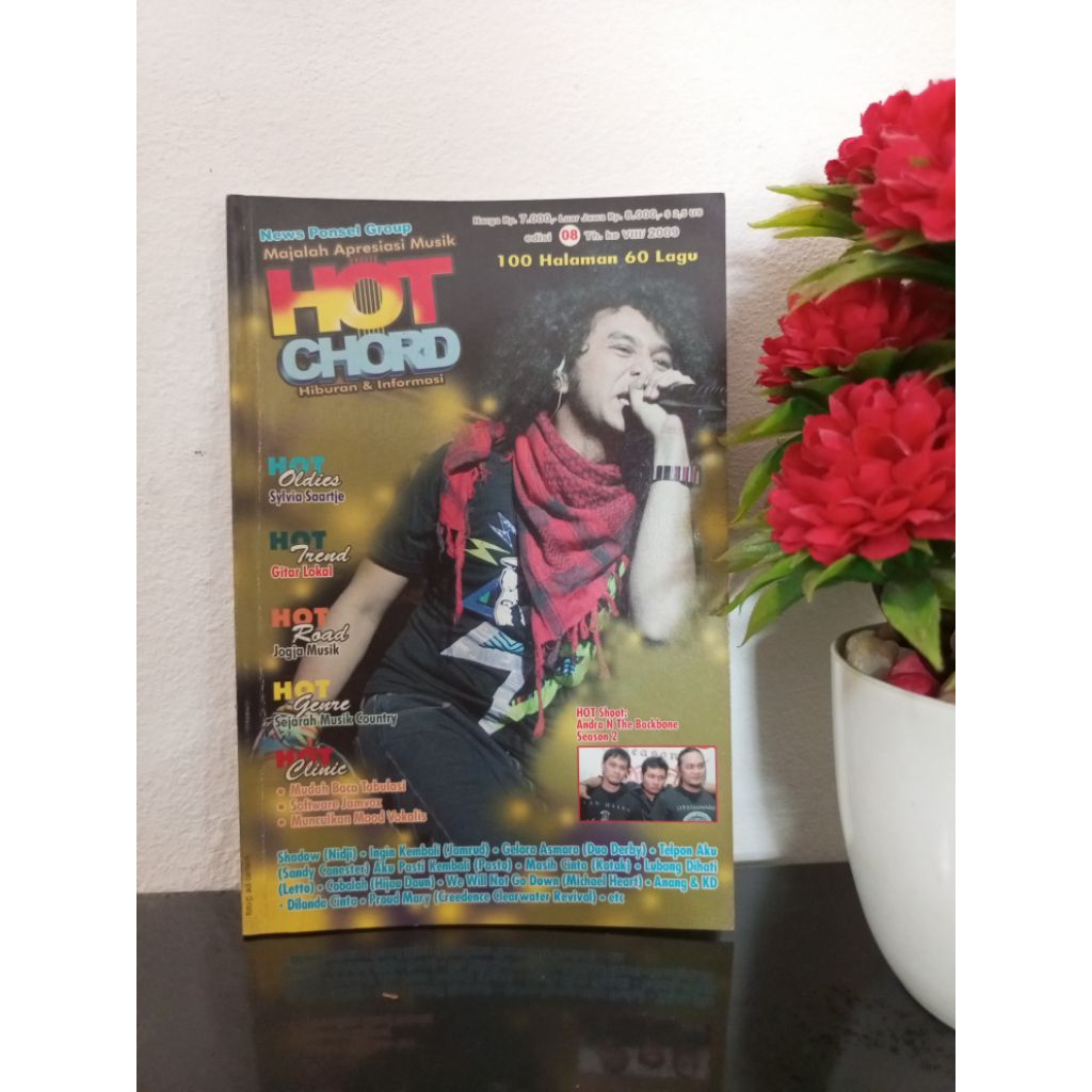 ORIGINAL BOOK - HOT CHORD (Jamrud, Duo Derby, Sandy, Pasto, Box, Letto ...