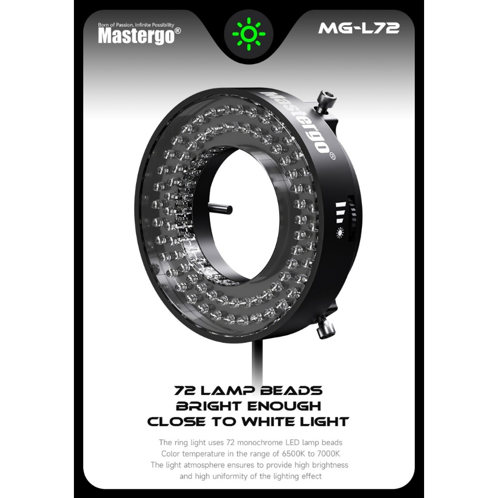 MASTERGO MG-L72 ORIGINAL MICROSCOPE LAMP | Shopee Philippines
