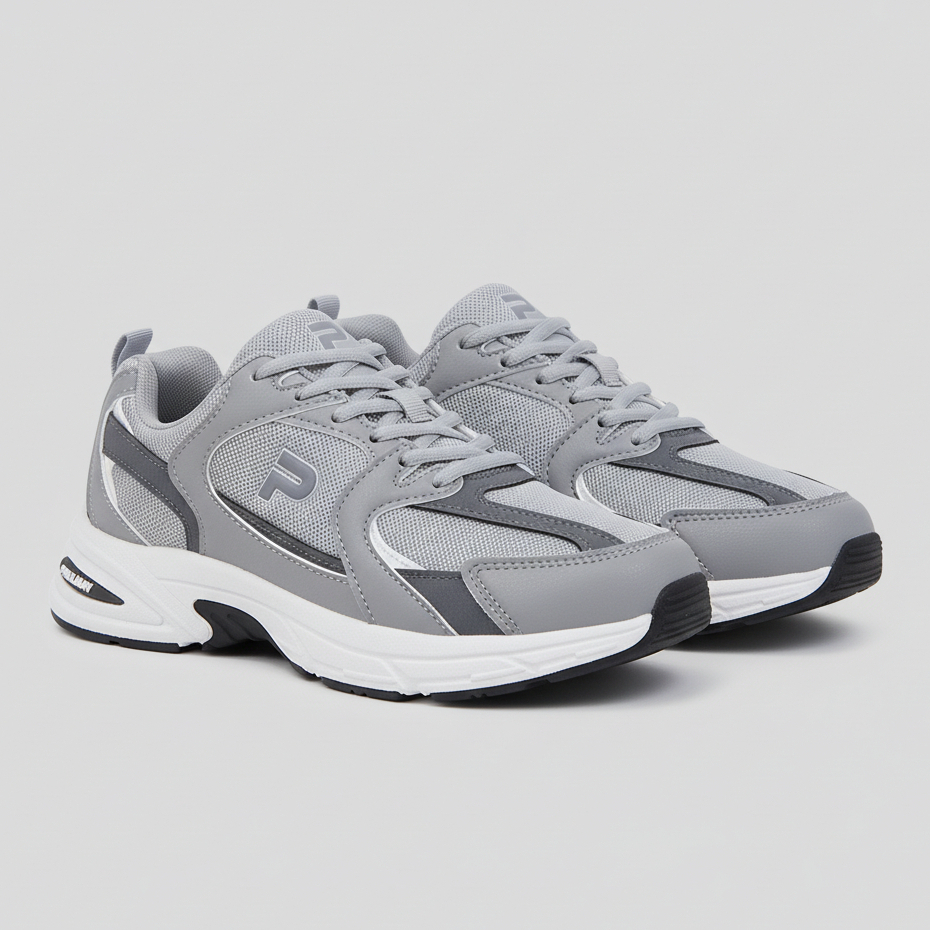 PAULMAY - Mono Series Grey Sneakers | Shopee Philippines
