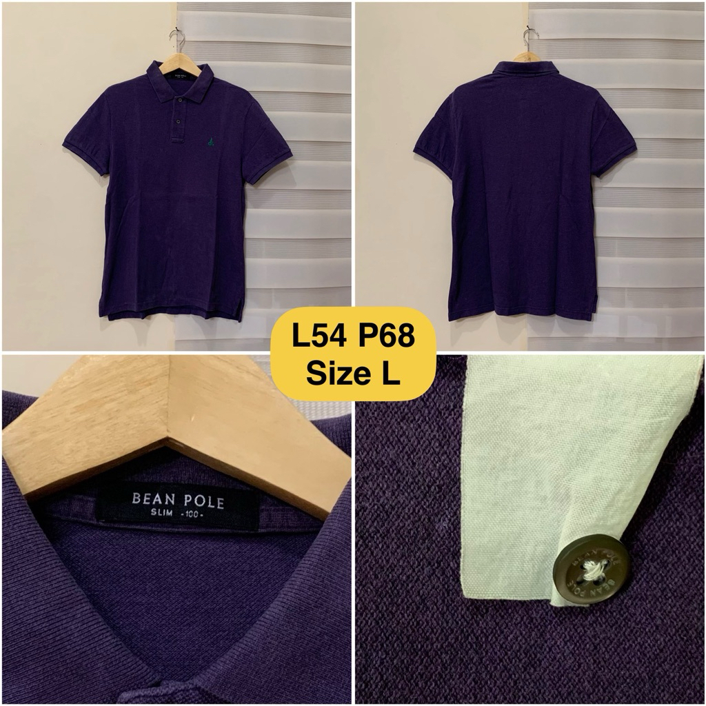 UNGU Original Dark Purple Beanpole Poloshirt | Shopee Philippines
