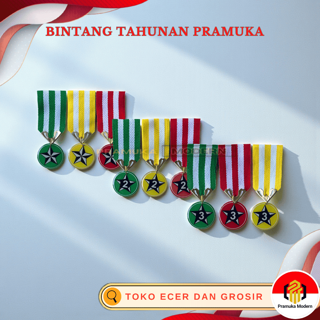 MERAH HIJAU Annual star model tisca scout siaga Galang Enforcer star 1 ...