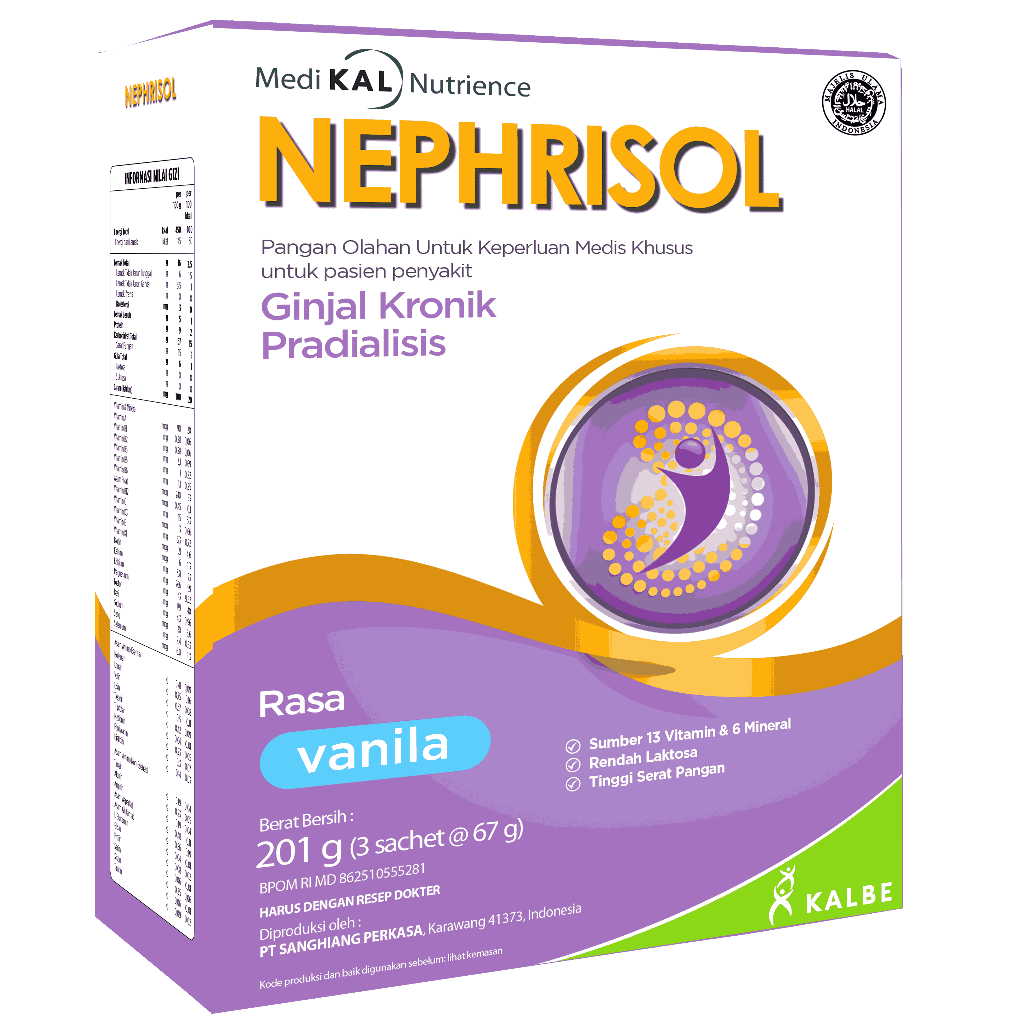 NEPHRISOL VANILLA/CAPPUCINO NUTRITION NUTRIENCE | Shopee Philippines