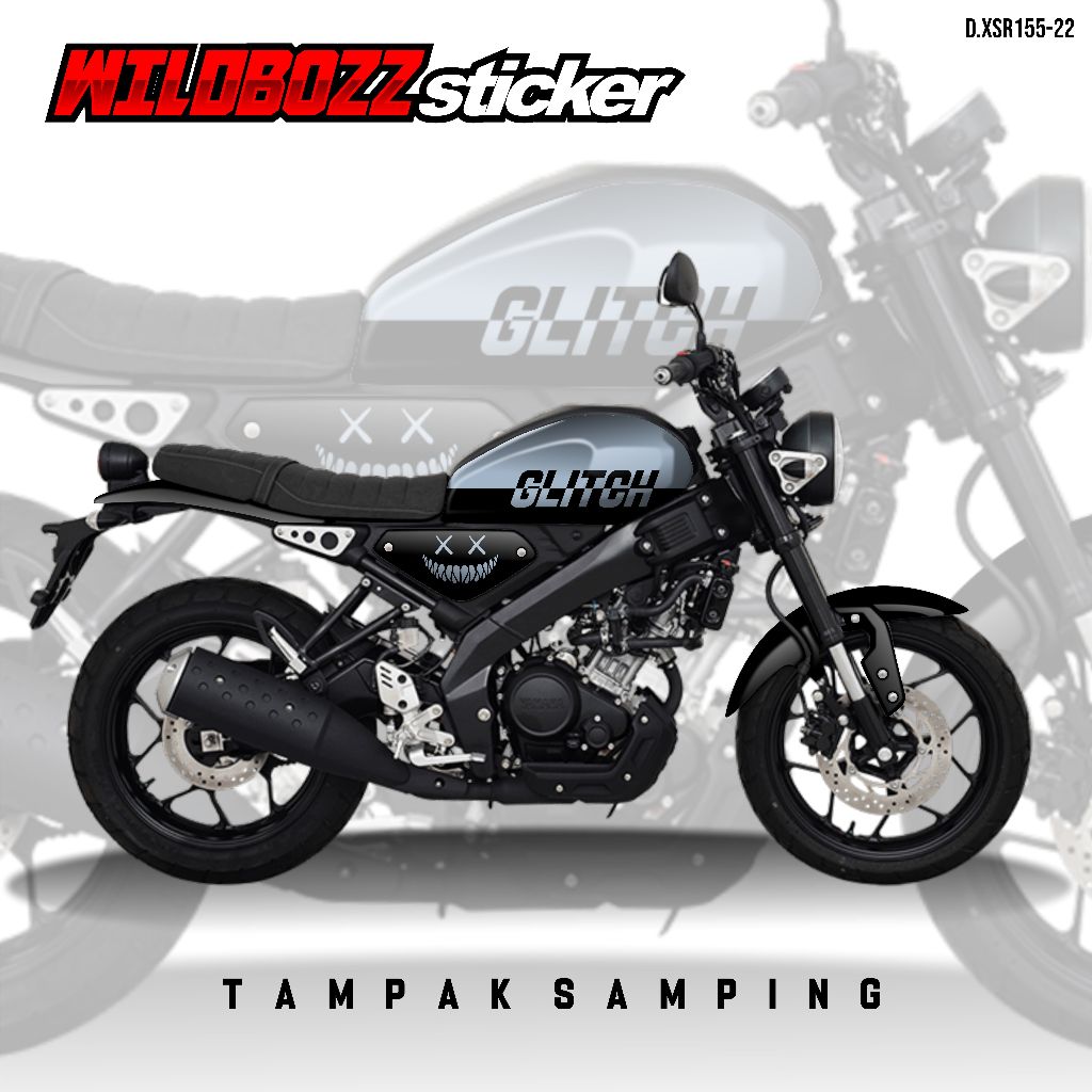 Xsr 155 full body simple style motorcycle decal (d.xsr155-22) -wildbozz ...