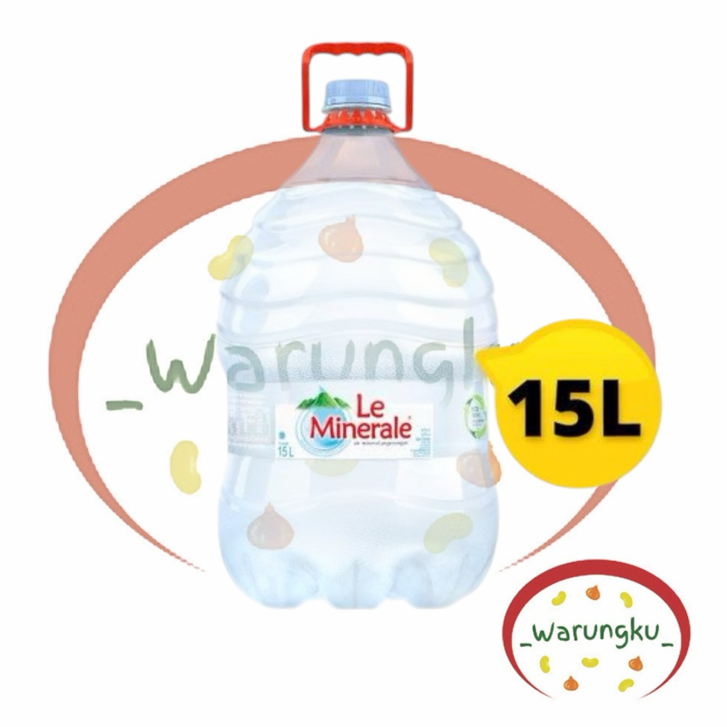 LE MINERALE 15L Instant Only Gallon Drinking Water | Shopee Philippines
