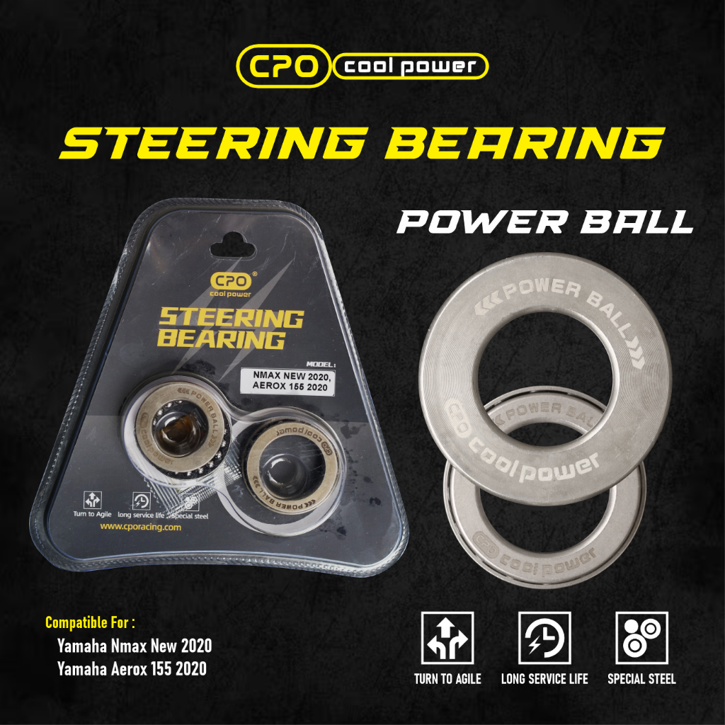 Steering Bearing CPO Cool Power Aerox Lexi Nmax New | Shopee Philippines