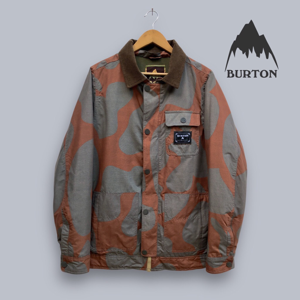 BURTON Thermo-Lite Coach Jacket Snowboard Camouflage | Shopee Philippines