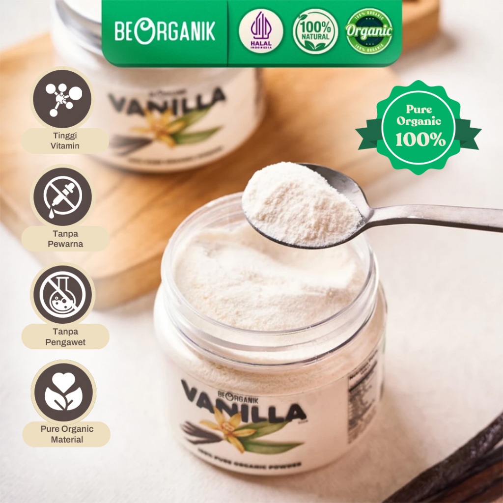 BEORGANK VANILLA ESSENCE POWDER VANILLA Flavor POWDER/ 80g | Shopee ...