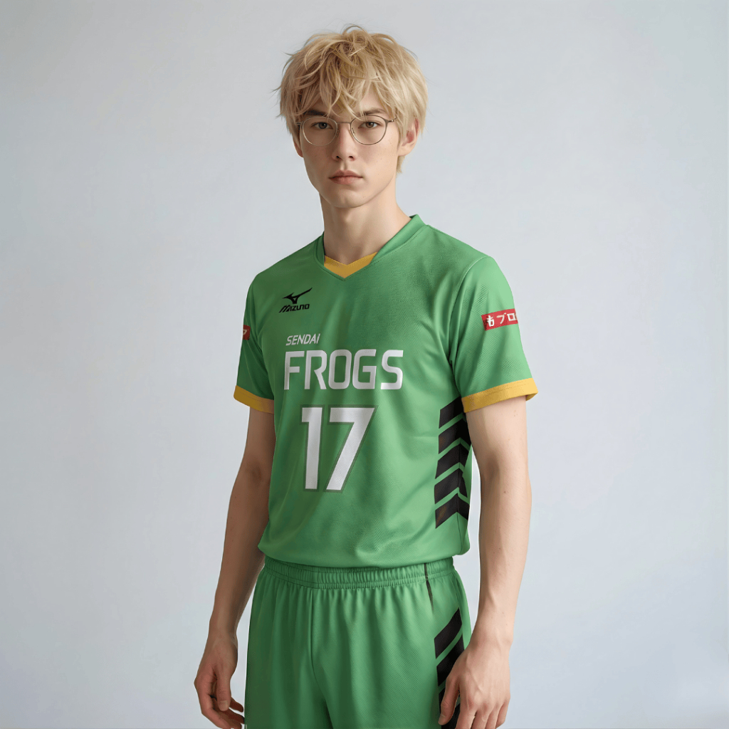 KQ Jersey Haikyuu FROG Team fullprint Anime Karasuno Desawa Kids custom ...
