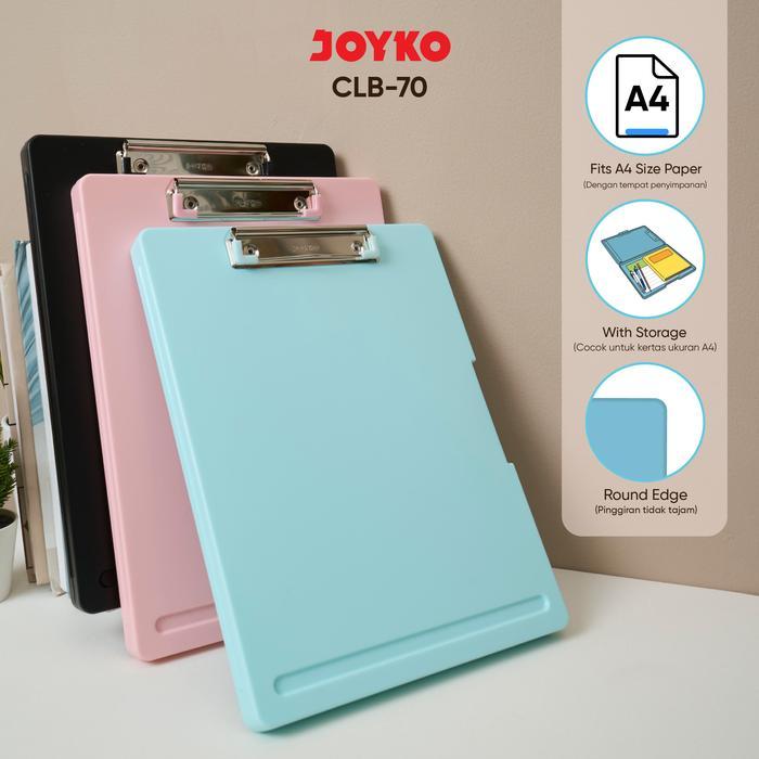 JOYKO Clipboard Exam Mat With Storage CLB-70 A4 | Shopee Philippines