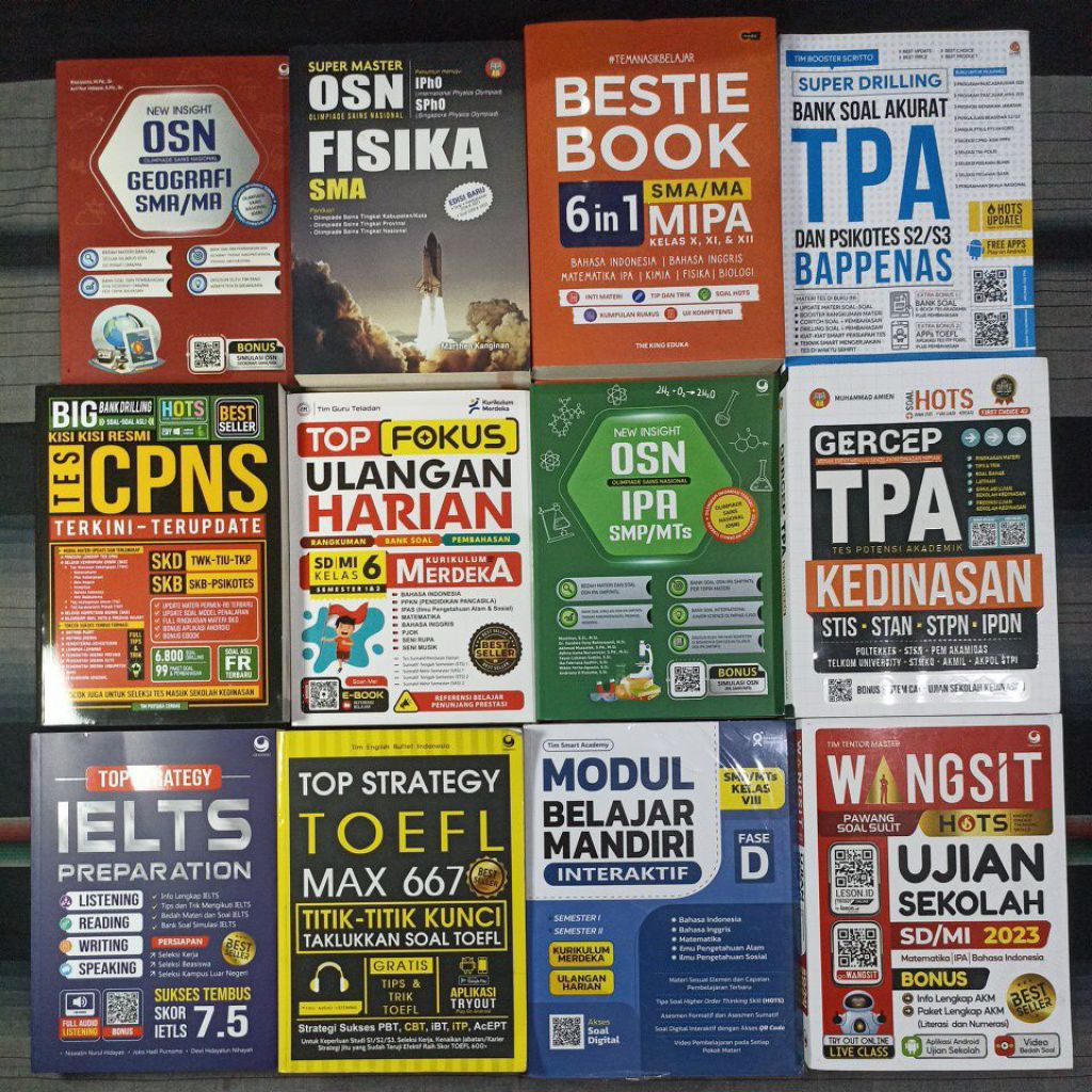 VARIOUS EDUCATIONAL TEXTBOOKS - HIGH SCHOOL GEOGRAPHY OSN - PHYSICS OSN ...