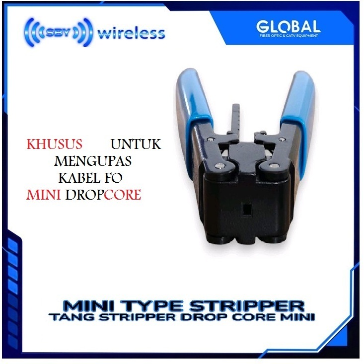 MINI TYPE STRIPPER Dropcore Cable Fiberoptic - SPECIAL STRIPR PLIERS ...
