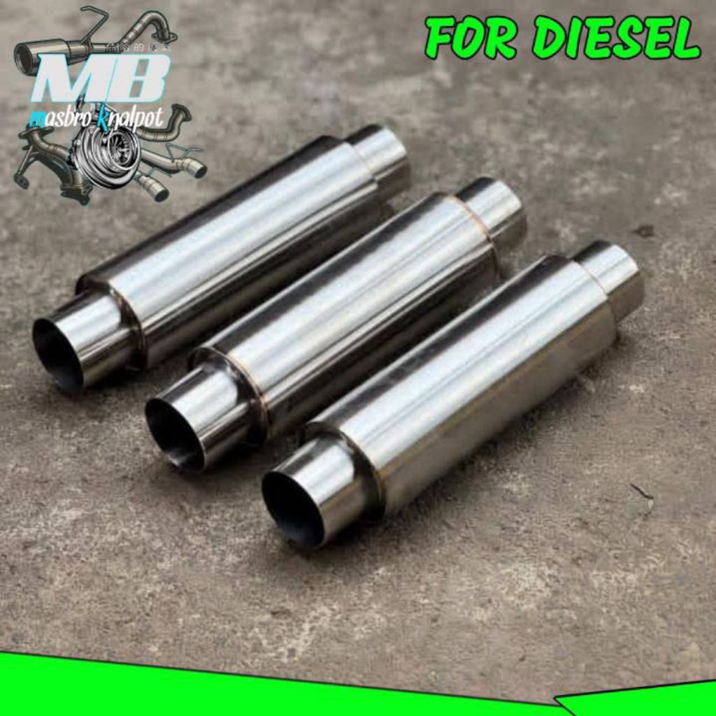 Diesel exhaust tube Resonator for all types | 2.5 inch diesel inlet ...