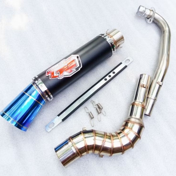 Exhaust R9 Pipe 51mm canister conical open specs exhaust pipe for Wave ...