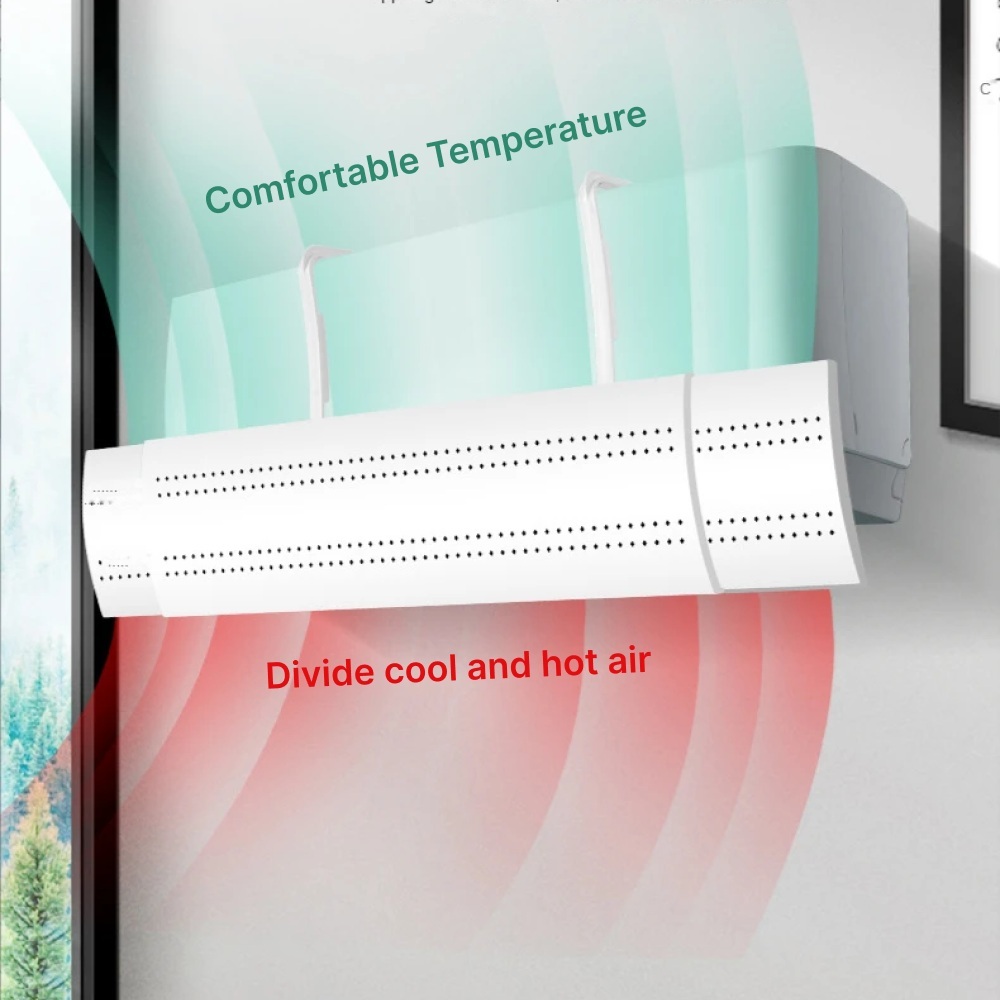 Universal Reflector Air Conditioner Cover 85.5 x 16.5 cm | Shopee ...