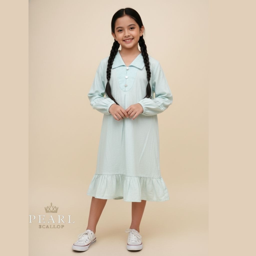 Beautiful Children's Dresses biru | Shopee Philippines