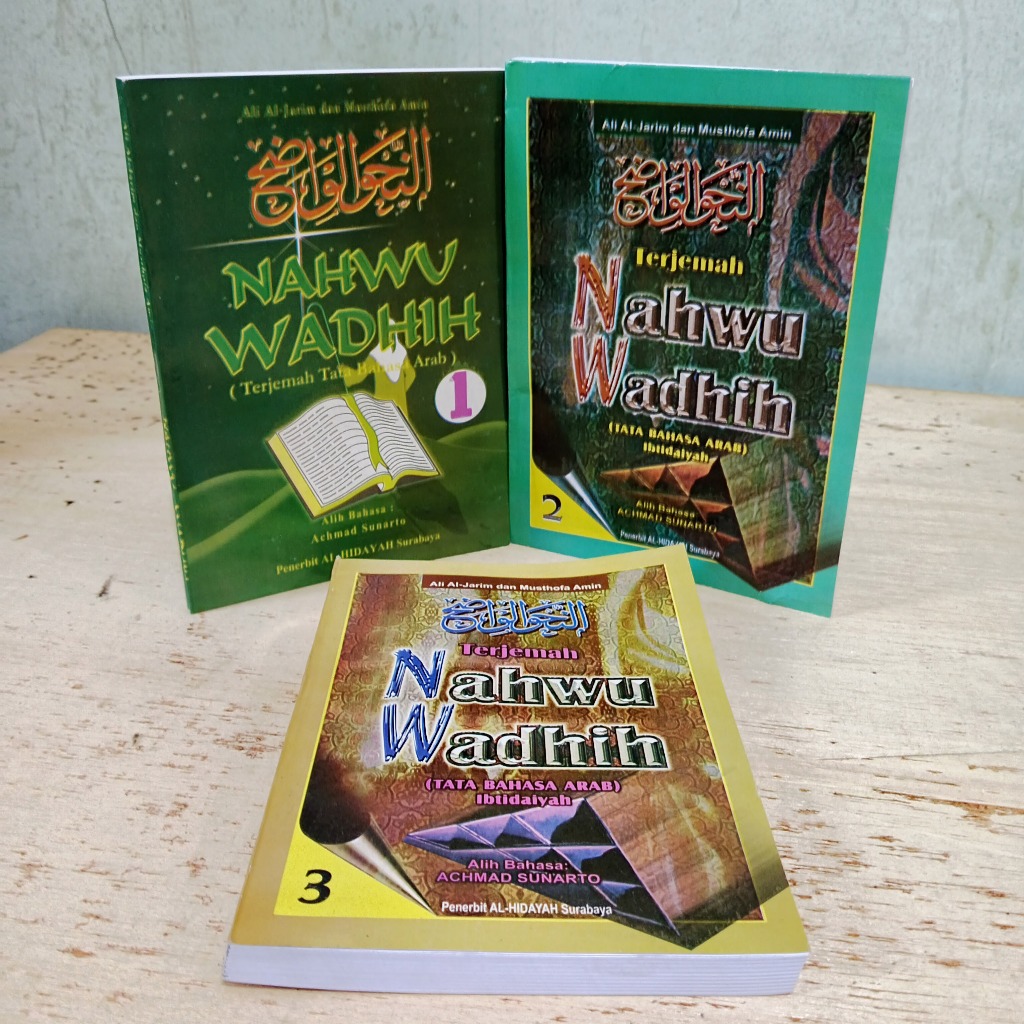 Nahwu Wadhih Translation Book (Arabic Grammar) Volumes 1 2 3 Can Be ...