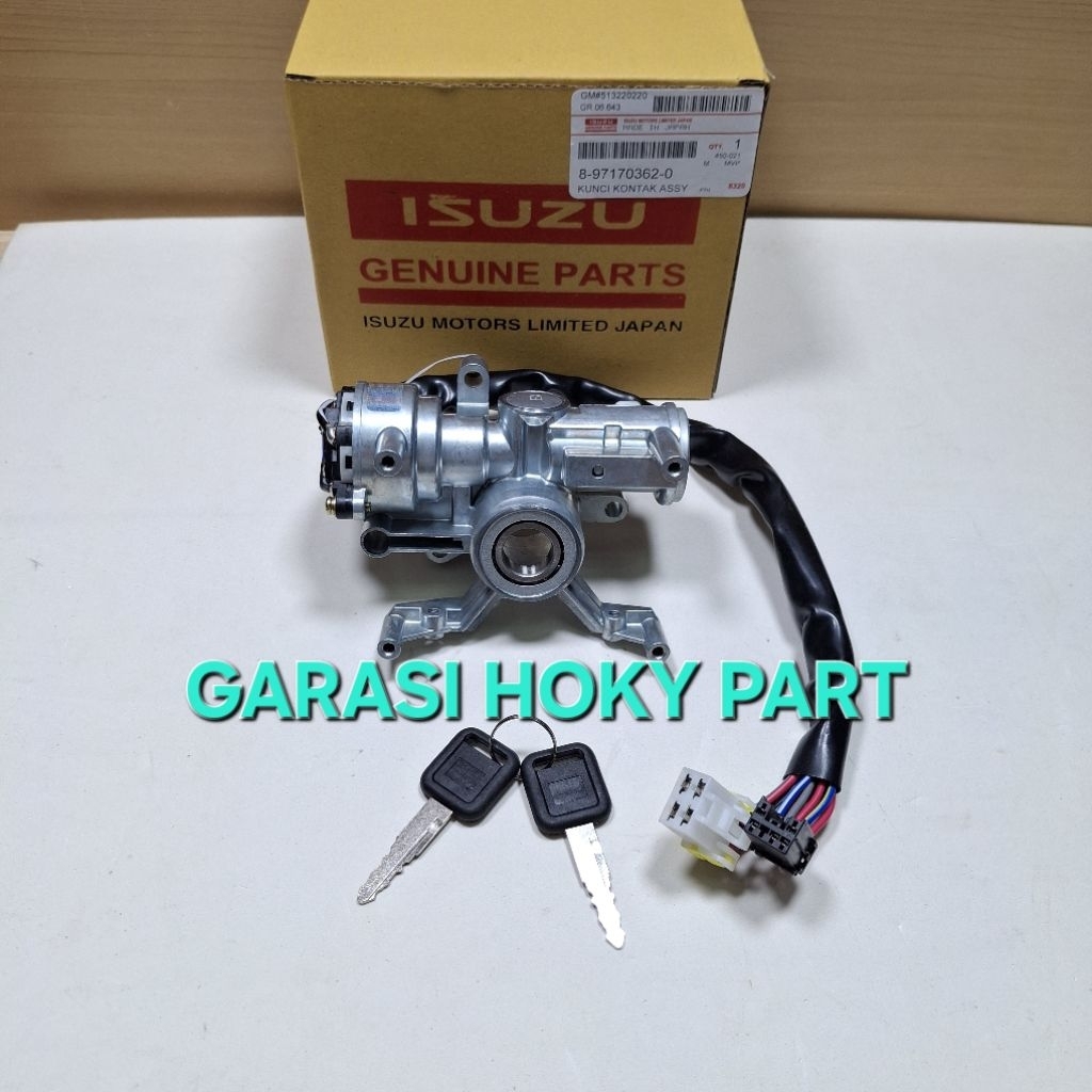IGNITION KEY ASSY SWITCH CONTACT ISUZU ELF NKR66 NKR 66 NKR71 NKR 71 ...