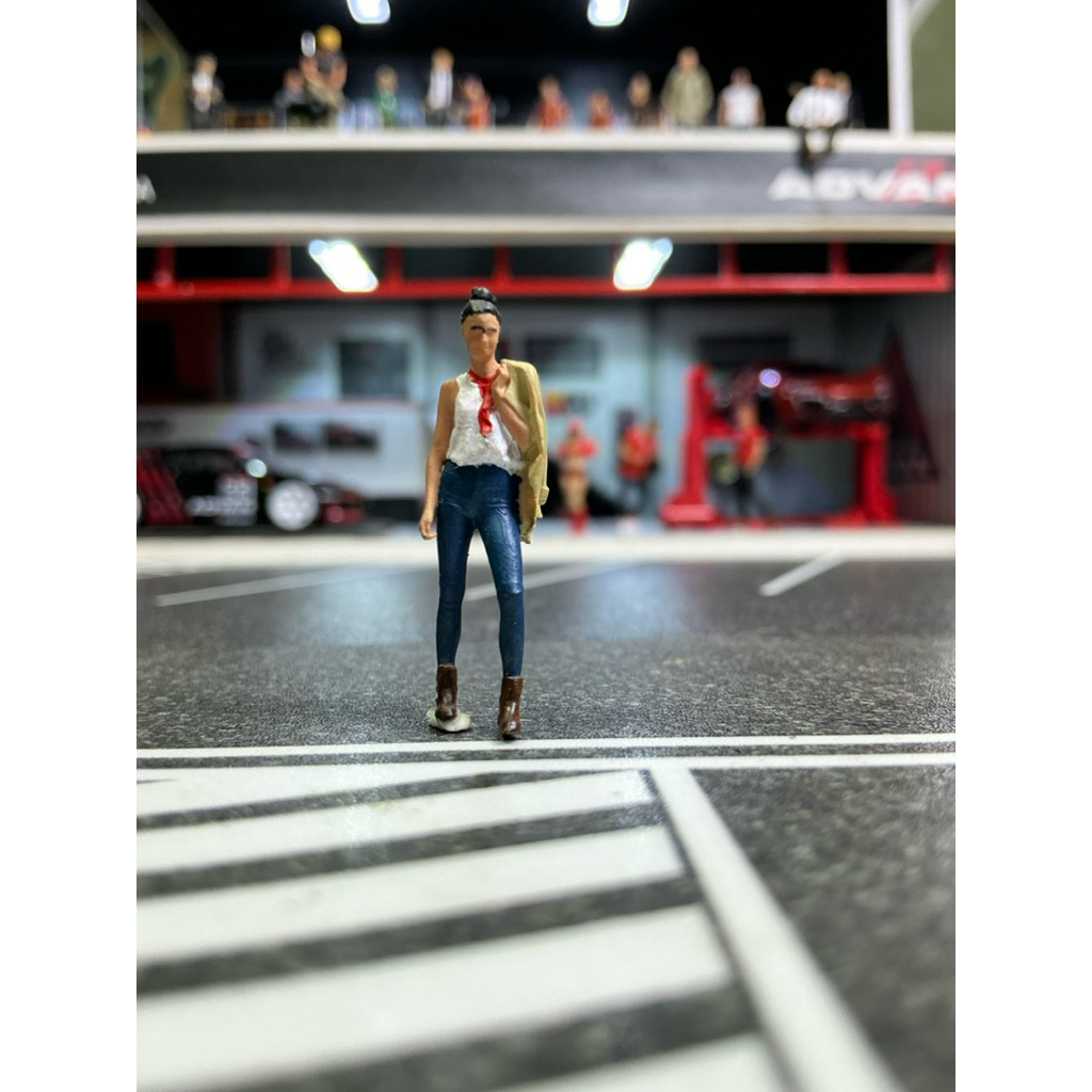 Miniature figure scale 1: diorama64 (hot wheels, matchbox, poprace ...