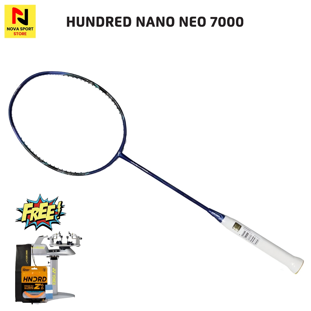Hundred Nano Neo 7000 Badminton Racket | Shopee Philippines