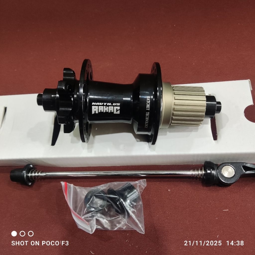 NAUTILUS RAKAC 4in1 QR/TA Shimano Microspline Freehub 6-Bolt 32-Hole 4 ...
