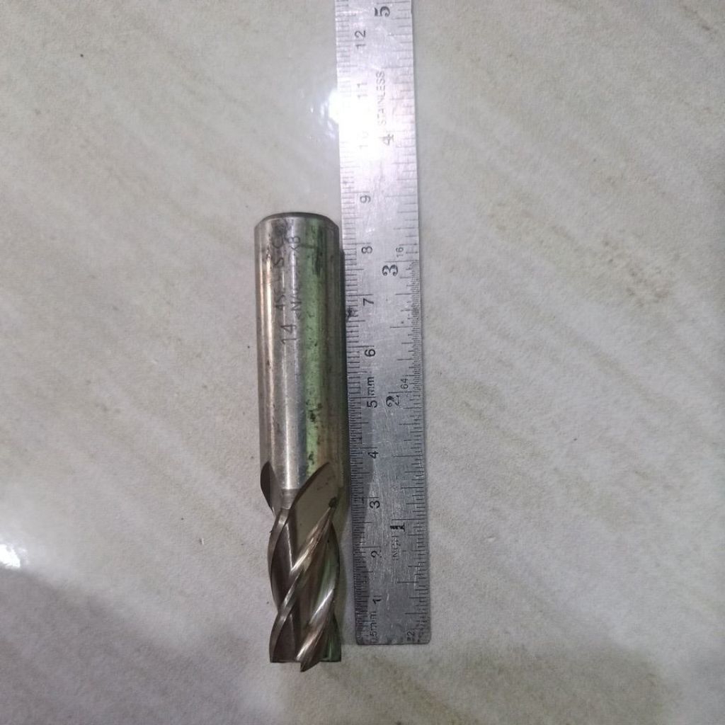 MATA Nachi endmill hssco 14mm 4 flute Milling drill bit 14mm | Shopee Philippines