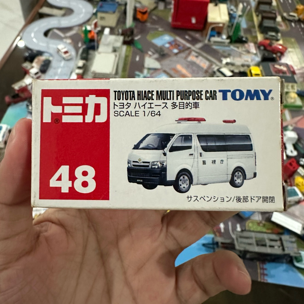 Tomica Tomy biru 48 ~ Toyota Hiace Multi PURPOSE Car | Shopee Philippines