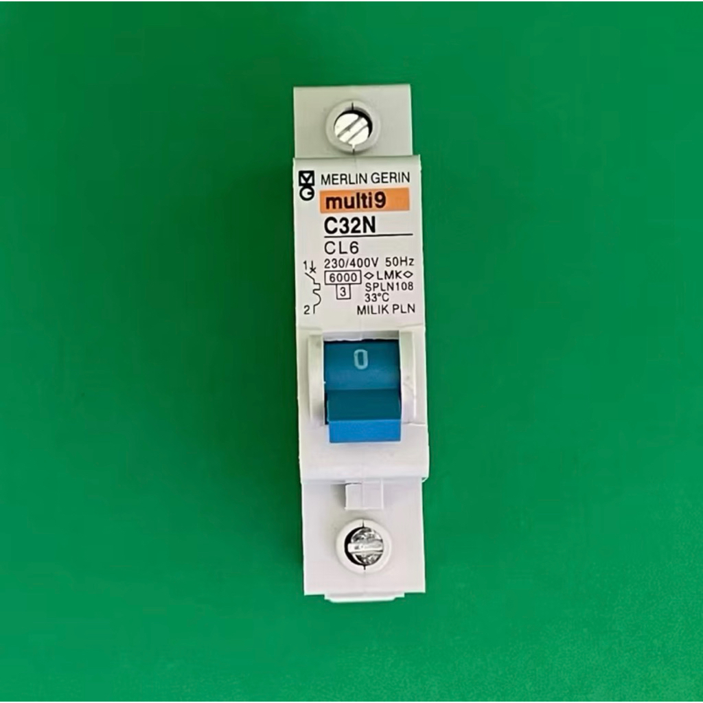 MCB Termis Merlin Gerin biru 6A MG Multi9 6 Ampere CL6 | Shopee Philippines