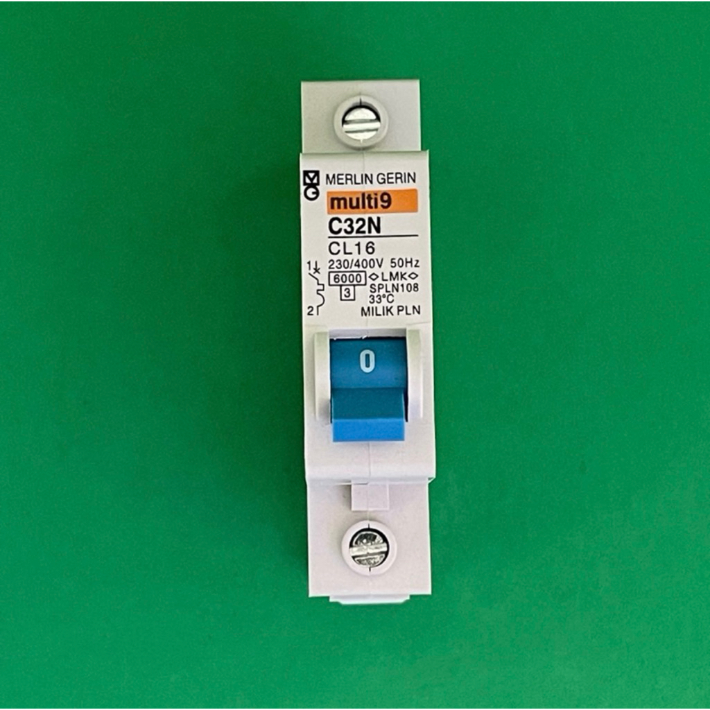 Merlin Gerin Thermal MCB 16A MG Multi9 16 Ampere CL16biru | Shopee ...