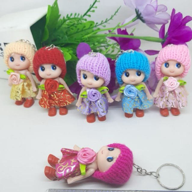 GANTUNGAN CUTE DOLL CHARACTER BAG KEYCHAIN | Shopee Philippines