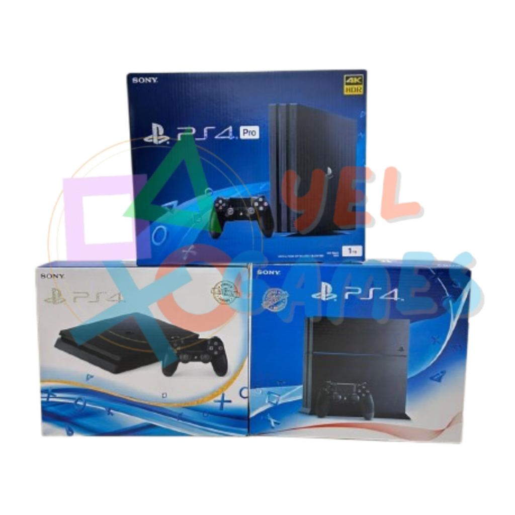 PS4 fat Box, Slim, Pro Box PS4 fat complete with Box in PS 4 Box ...