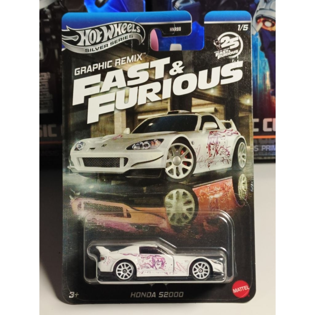 Hot Wheels Silver Series Graphic Remix Fast & Furious l Hot Wheels Fast ...