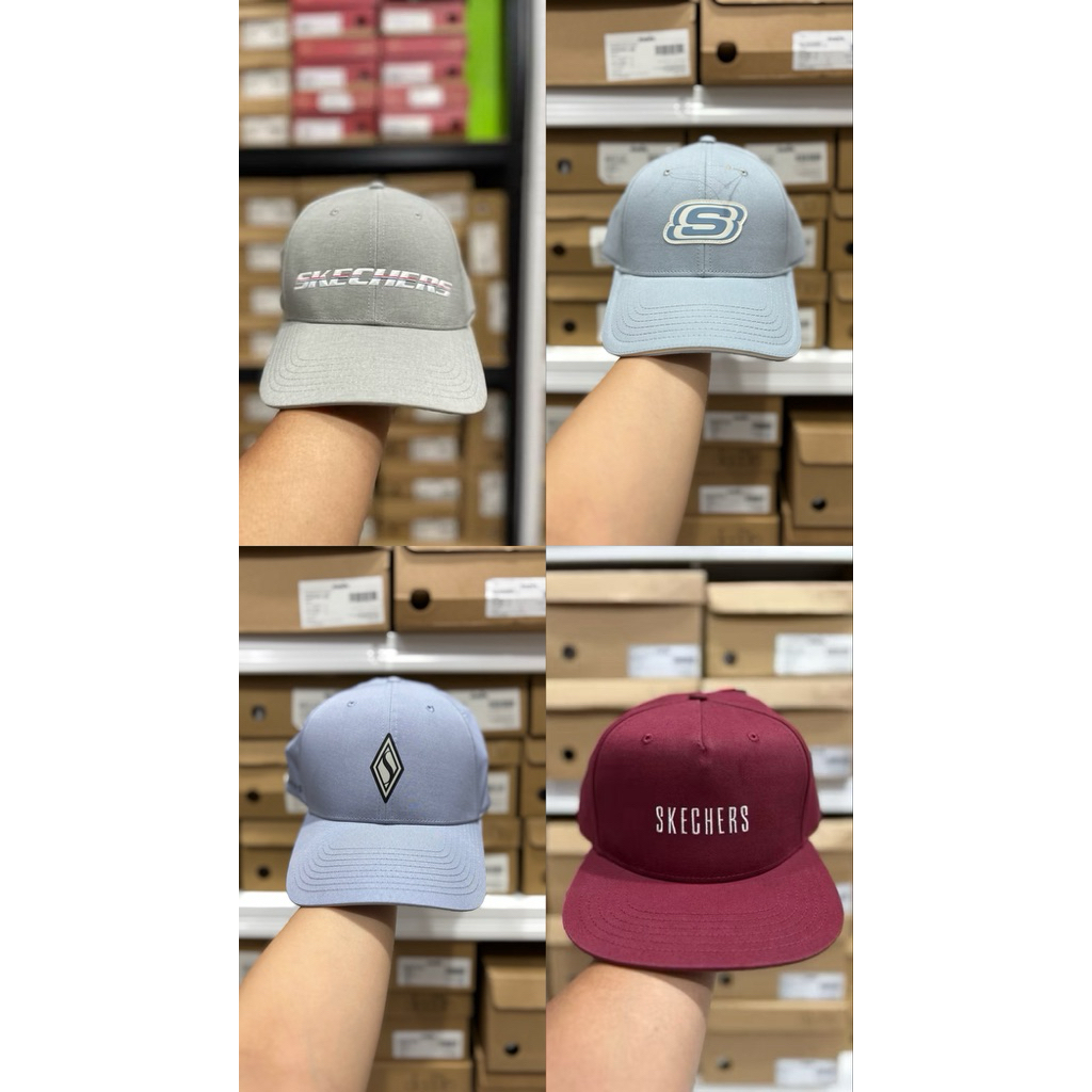 SKECHERS UNISEX MEN'S WOMEN'S BNIT ORIGINAL CAP | Shopee Philippines