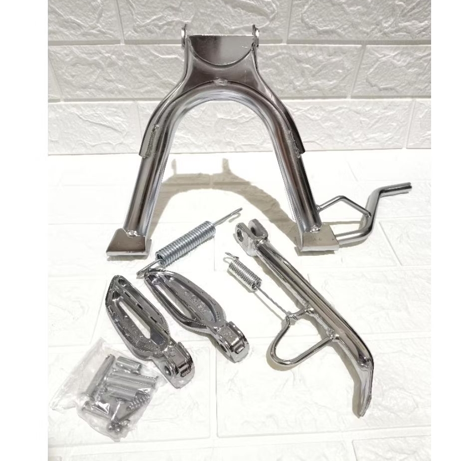 TWO CENTER STANDARD PACKAGE + 1 SIDE STANDARD STEP NEW CHROME MIO SMILE ...