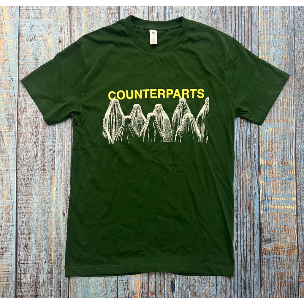 Counterparts Band T-Shirt - Eulogy Australia 2023 Official Merchandise ...