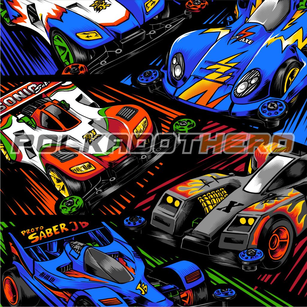 [ PRE-ORDER ] POLKADOT HERO TAMIYA LETS N GO T-SHIRT - TAMIYA T-SHIRT ...